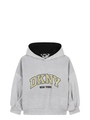 Dkny Hooded Pullover - Grey