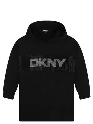 Dkny Cotton Dress - Black