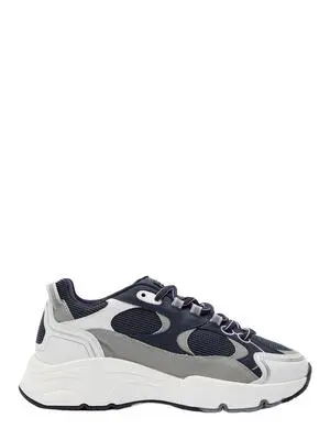 CLEENS Pulse Runner Panelled Sneakers - Navy
