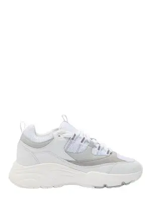 CLEENS Pulse Runner Panelled Sneakers White