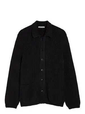 You Must Create Baker Cotton-knit Cardigan - Black
