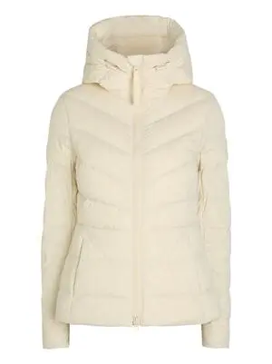Canada Goose Clair Hooded Padded Jacket - Off White