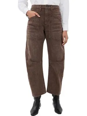 NILI LOTAN Shon Jeans - Vintage Brown Wash