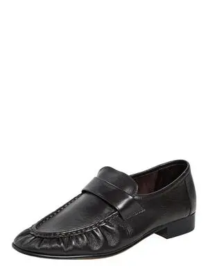 TONY BIANCO Gatsby Leather Loafers - Chocolate Venice