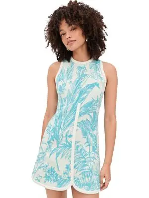 Alexis Helina Mini Dress - Aqua Palm