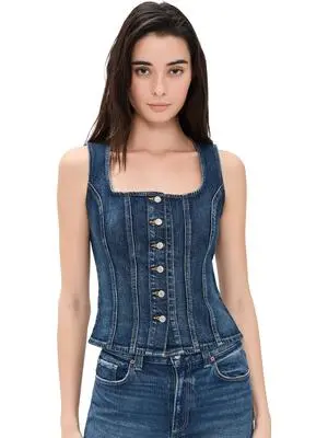 LEVI'S Sculpted Denim Top - As Seen On Tv Top