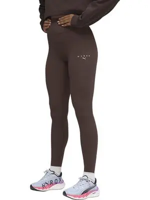 PUMA X Hyrox Shapeluxe High-waist 7/8 Training Tights - Brown