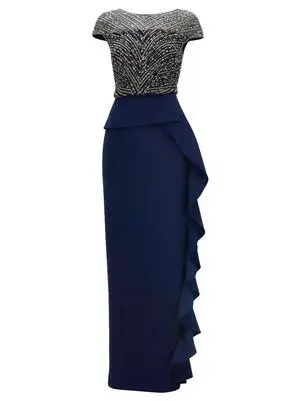 Rachel Gilbert Gingette Gown - Blue
