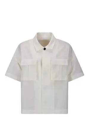 Sacai Pocket Short Sleeve Shirt - Neutrals