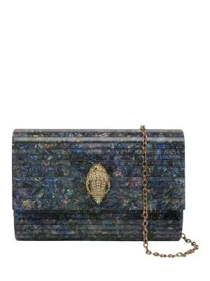 Kurt Geiger Party Eagle Clutch - Blue