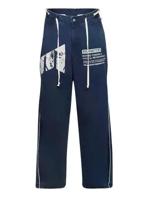 RRR123 Rivington Logo Working Trousers - Blue