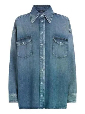 DOLCE & GABBANA Oversized Denim Shirt