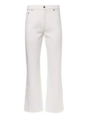 Gabriela Hearst Rey Straight Leg Jeans - White