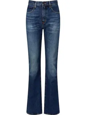 FRAME The Outlaw Flared Jeans - Blue
