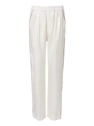 TOM FORD Silk Twill Pajama Pants - White