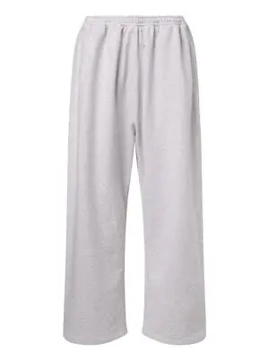 Acne Studios Logo Cotton-blend Fleece Sweatpants - Grey