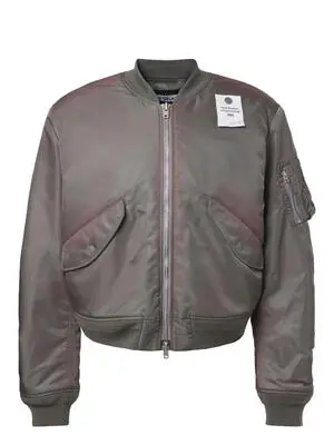 Acne Studios Cropped Bomber Jacket - Grey