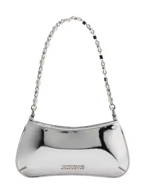 Jacquemus Bisou Small Mirrored Shoulder Bag - Silver