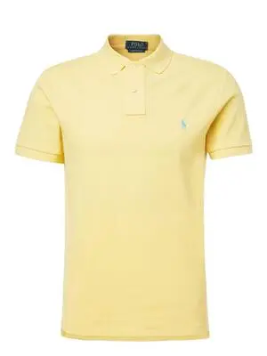Polo Ralph Lauren Logo Cotton Piqué Polo Shirt - Yellow