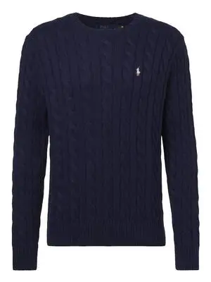 Polo Ralph Lauren Cable-knit Cotton Sweater - Blue