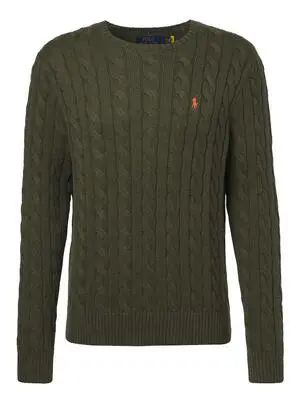 Polo Ralph Lauren Cable-knit Cotton Sweater - Green