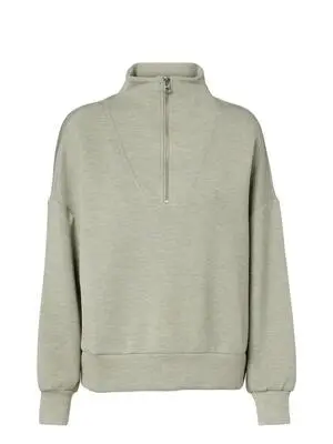 Varley Hawley Half-zip Sweatshirt - Green