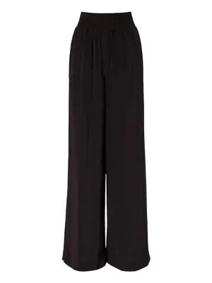 JOSEPH Nour Wide-leg Pants - Brown