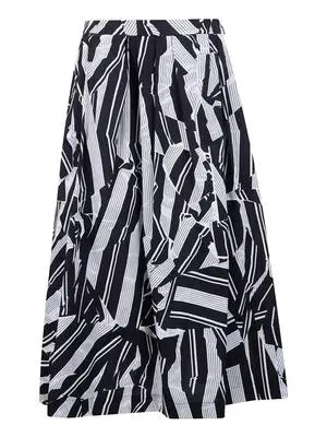 Dries Van Noten Soni Midi Skirt - Black