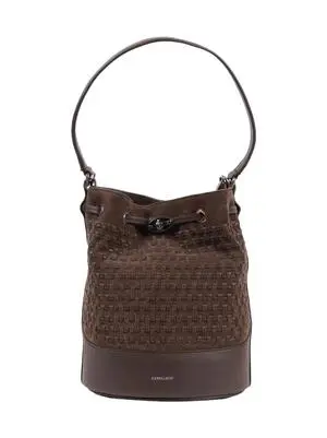 ZANELLATO Da Musiva Small Suede Messenger Bag - Brown