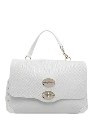 ZANELLATO Postina Amoretto Small Messenger Bag - White
