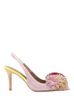 Kurt Geiger Pom Pom Slingback - Multi