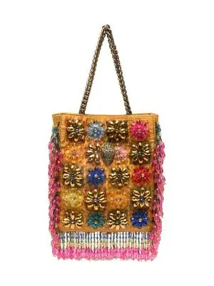 KURT GEIGER Party Mini Beaded Tote