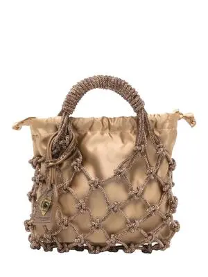KURT GEIGER KURT GEIGER Small Macrame Crystal Party Bag