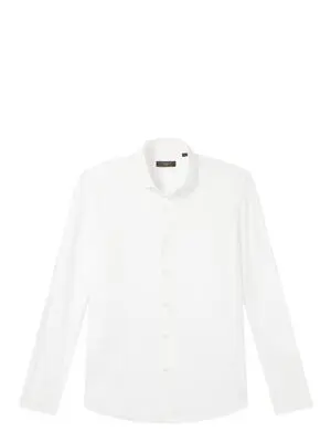 Rick Owens Duchesse-satin Overshirt - White