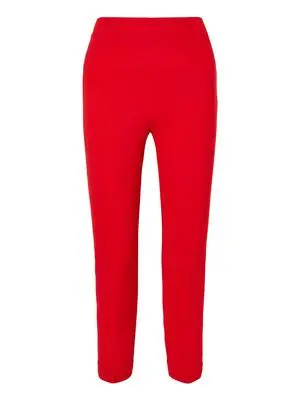 Tove Drew Cropped Skinny Pants - Red