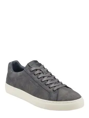 KENNETH COLE Jally Sueded Low Top Sneakers - Dark Gray