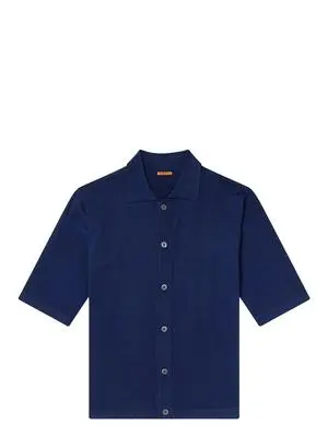 Barena Venezia Barena - Merino Wool Shirt - Men - Blue - M Blue