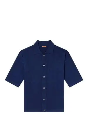 Barena Venezia Barena - Merino Wool Shirt - Men - Blue - M Navy