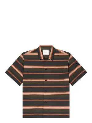 Sacai Striped Satin Shirt - Multi
