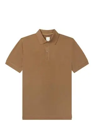 Paul Smith Cotton-piqué Polo Shirt - Brown