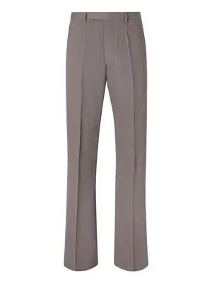 Rick Owens Straight-leg Wool Trousers - Gray