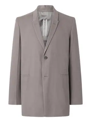 Rick Owens Wool Blazer - Gray