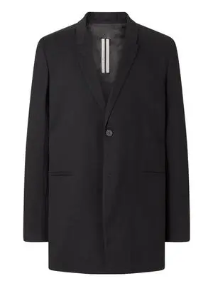 Rick Owens Wool Blazer - Black
