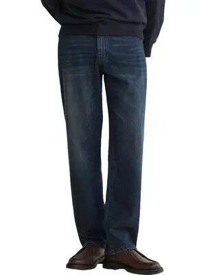 Warp + Weft Relaxed Straight Leg Jeans - Bossa Nova