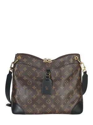 LOUIS VUITTON Monogram Canvas Odeon Mm - Brown