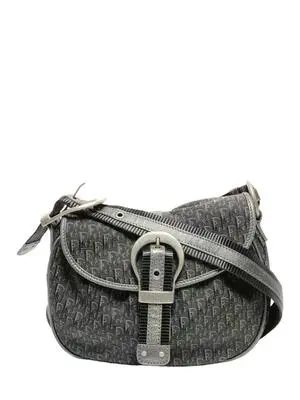 Dior 2007 Trotter Crossbody Bag - Grey