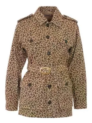TWINSET Leopard-pattern Jacket - Neutrals