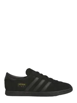 Adidas Stadt Three Stripes Lace-up Sneakers - Black