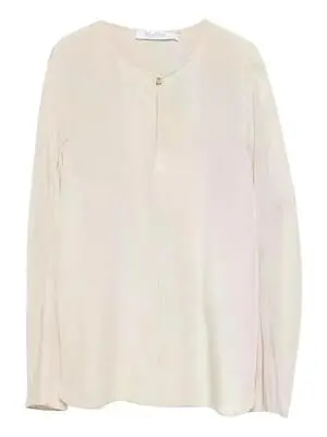 Max Mara Long-sleeve Blouse - Neutrals