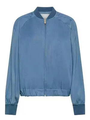 CRUNA Dalia Zip-Up Bomber Jacket